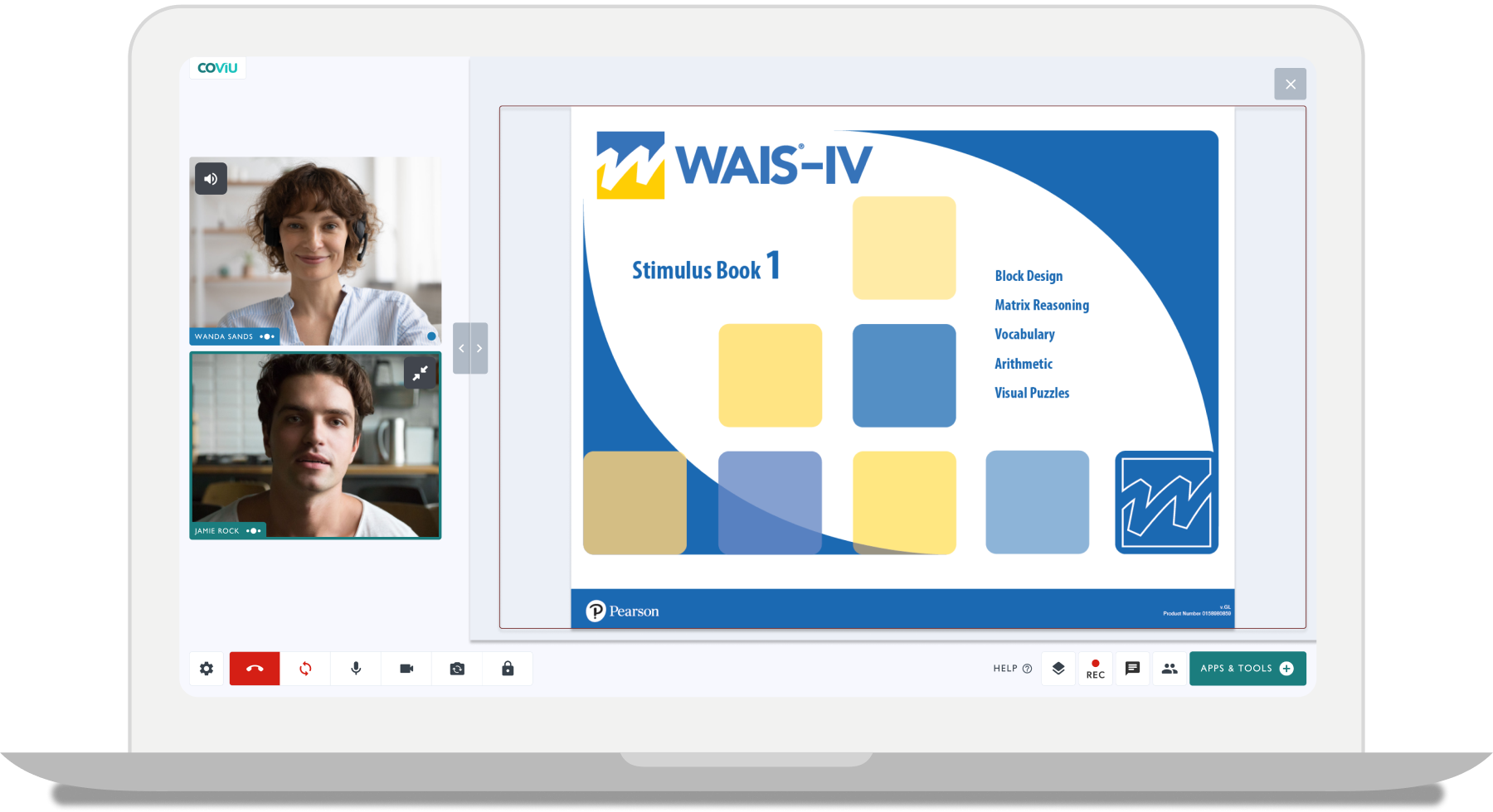 Install the WAIS-IV App on Coviu | Apps