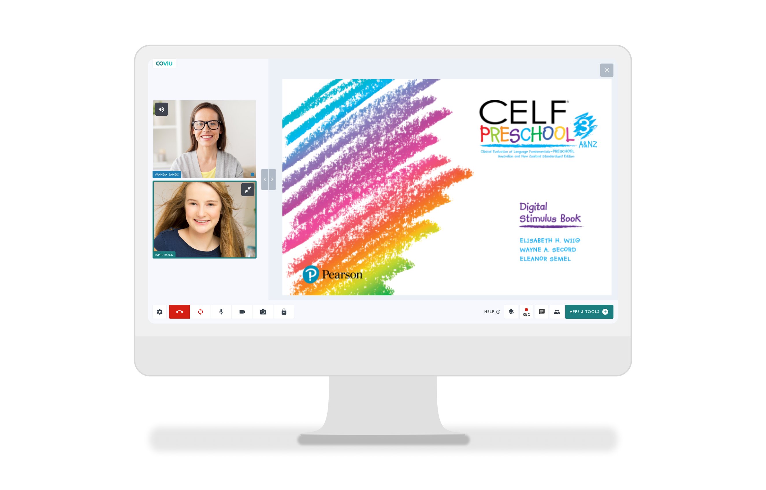 Install the CELF Preschool-3 A&NZ on Coviu | Apps