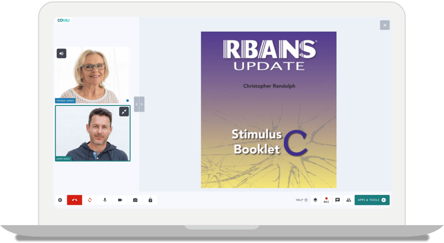 Install the RBANS Update Book A App on Coviu | Apps