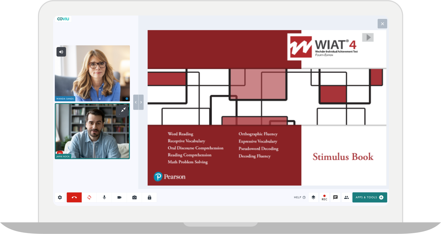 Install the WIAT-4 App on Coviu | Apps