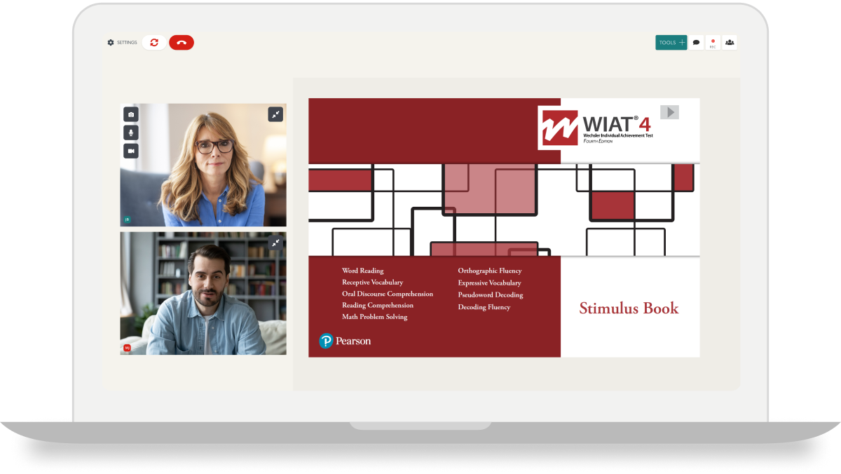 WIAT-4 Telepractice Delivery | Administer WIAT-4 in Coviu