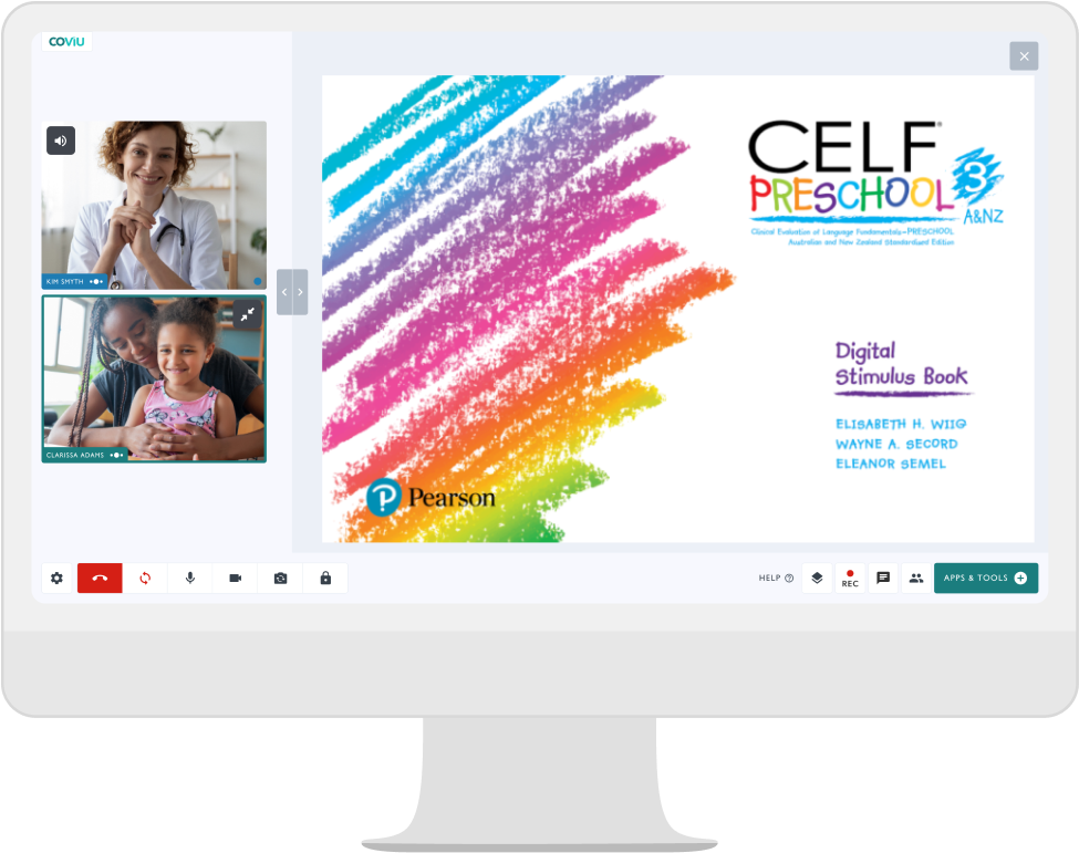 Install the CELF Preschool-3 A&NZ on Coviu